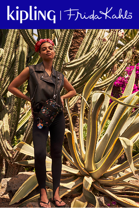 Kipling: Opening night: take a peek at our collab with Frida Kahlo | Milled