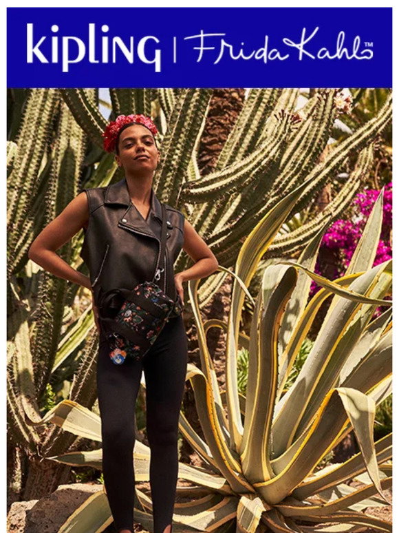 Kipling: Opening night: take a peek at our collab with Frida Kahlo | Milled