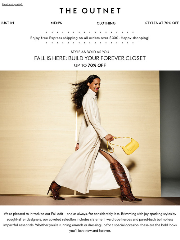 The Outnet: Fall is HERE | Milled