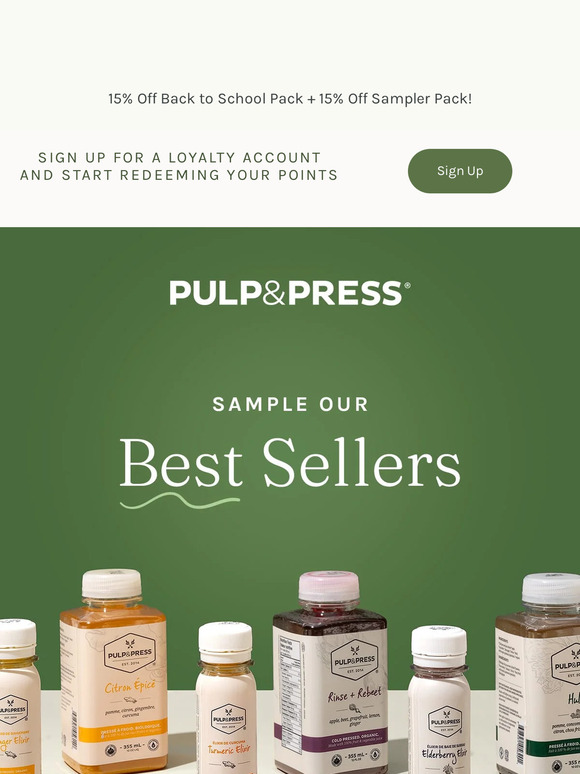 Pulp & Press: Best Sellers - all in one place 🥰 | Milled