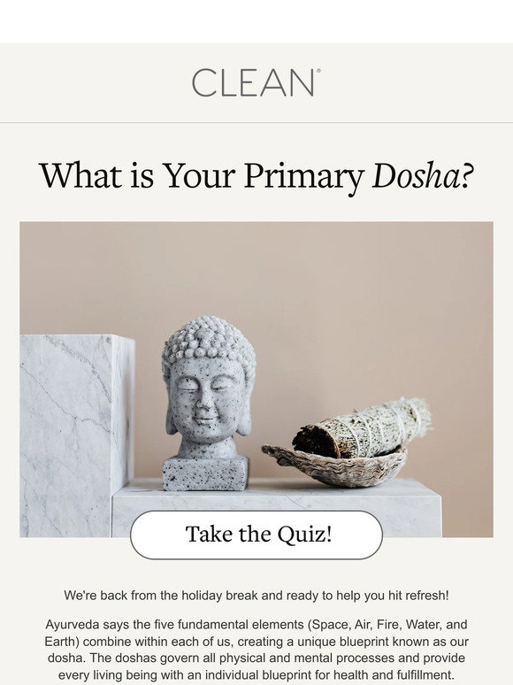 Clean Program: Find Your Dosha ☀️ Take the Quiz | Milled