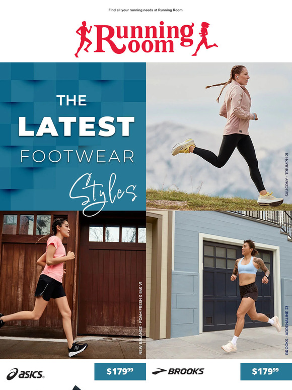 Running Room: New Footwear Styles For Your Next Run! | Milled