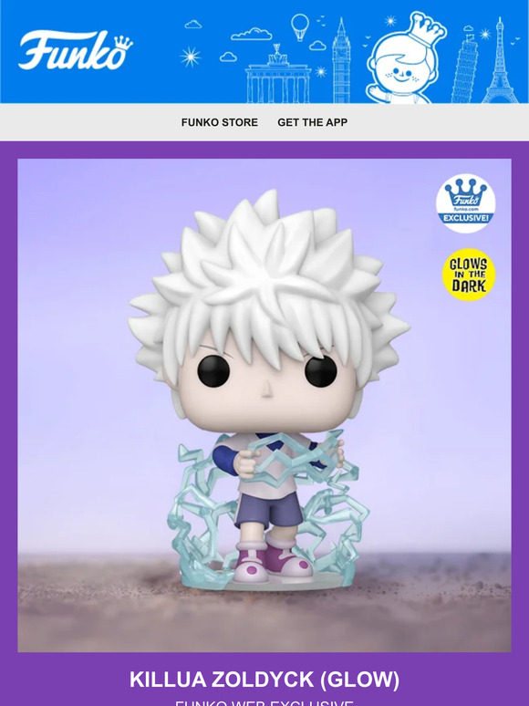 Funko: New Exclusive: Killua Zoldyck (Glow) | Milled