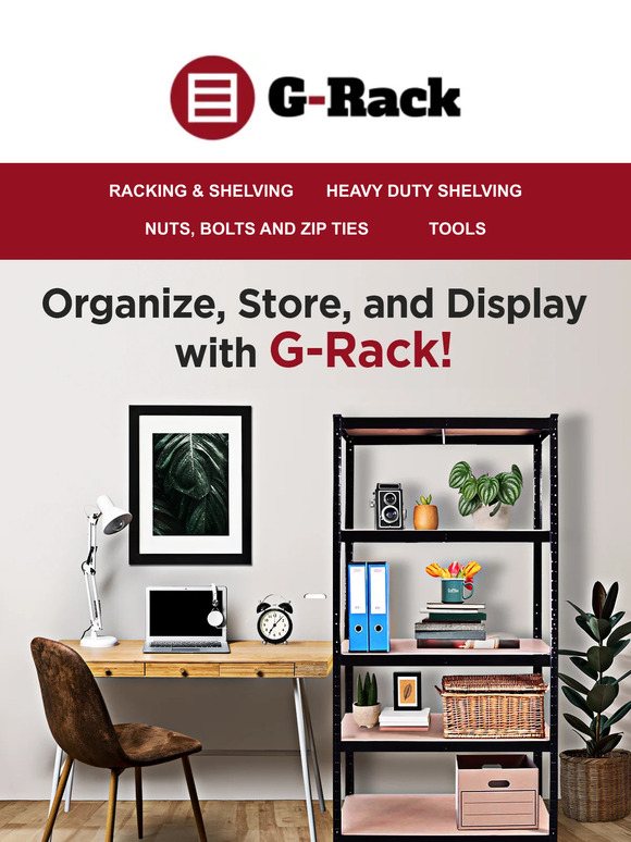 G-Rack: Organize, Store, and Display with G-Rack! | Milled