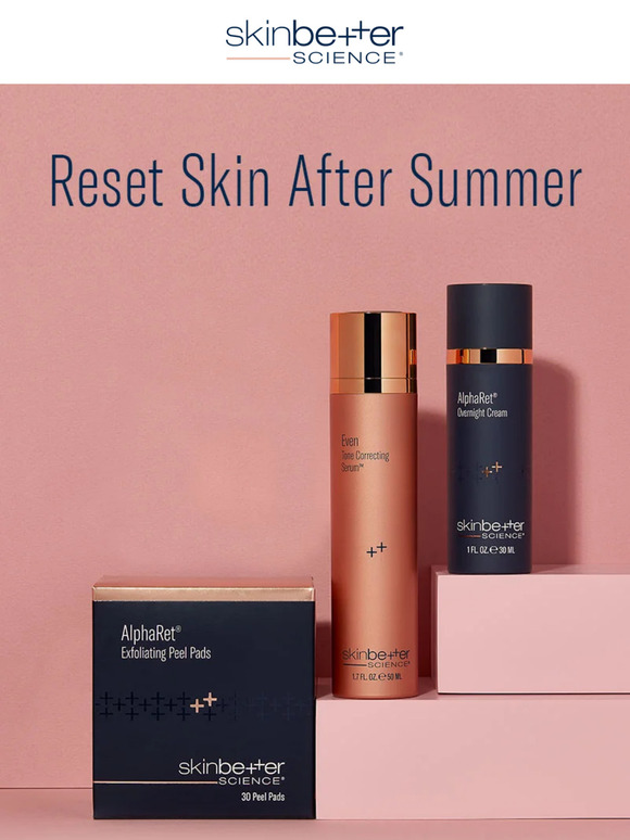 SkinBetter Science: Even Glow Regimen for Summer Skin Recovery | Milled