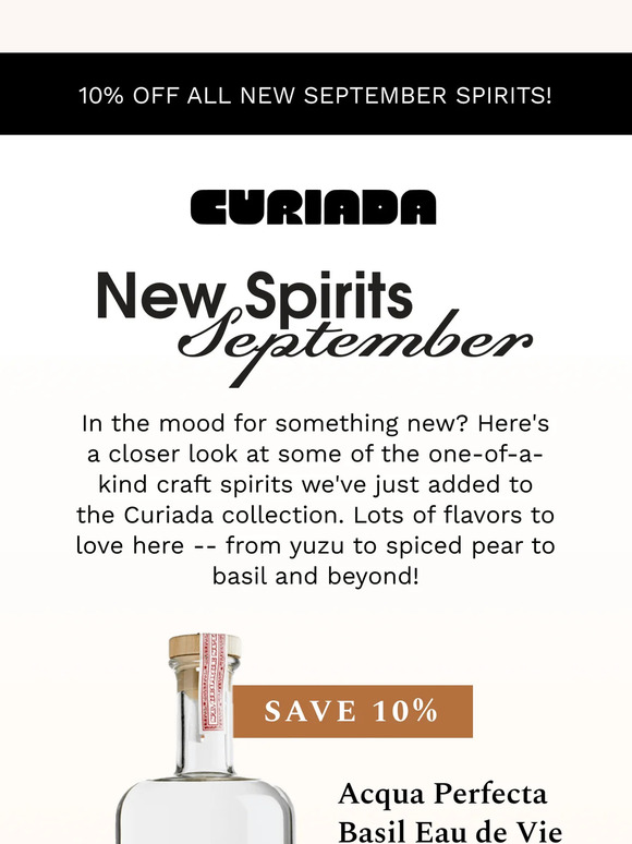 Curiada: Our Newest September Additions | Milled