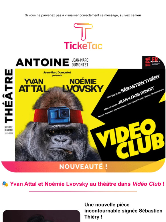 Ticketac: 🎭 Découvrez LA nouvelle comédie déjantée de la rentrée… | Milled