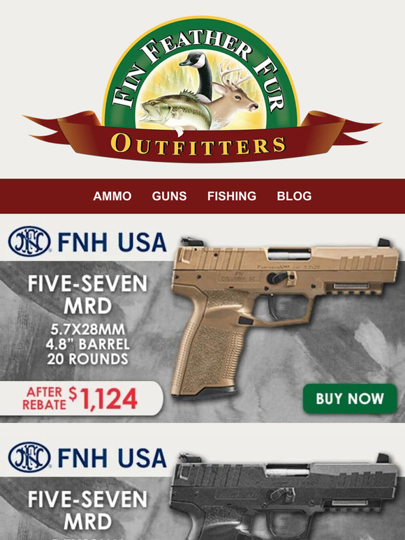 Fin Feather Fur Outfitters: Save Up To $175 On FNH! | Milled