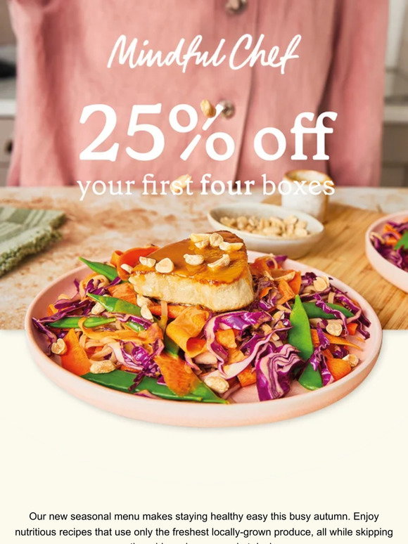 Mindful Chef: Your exclusive offer is here! | Milled