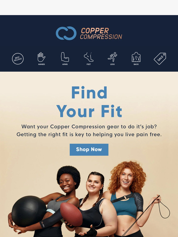 Copper Compression: Get the Right Fit, Feel the Difference! | Milled