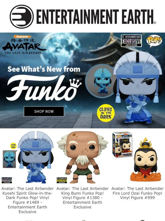 EntertainmentEarth.com: New Exclusive Avatar Kyoshi Pop! - Check It Out ...