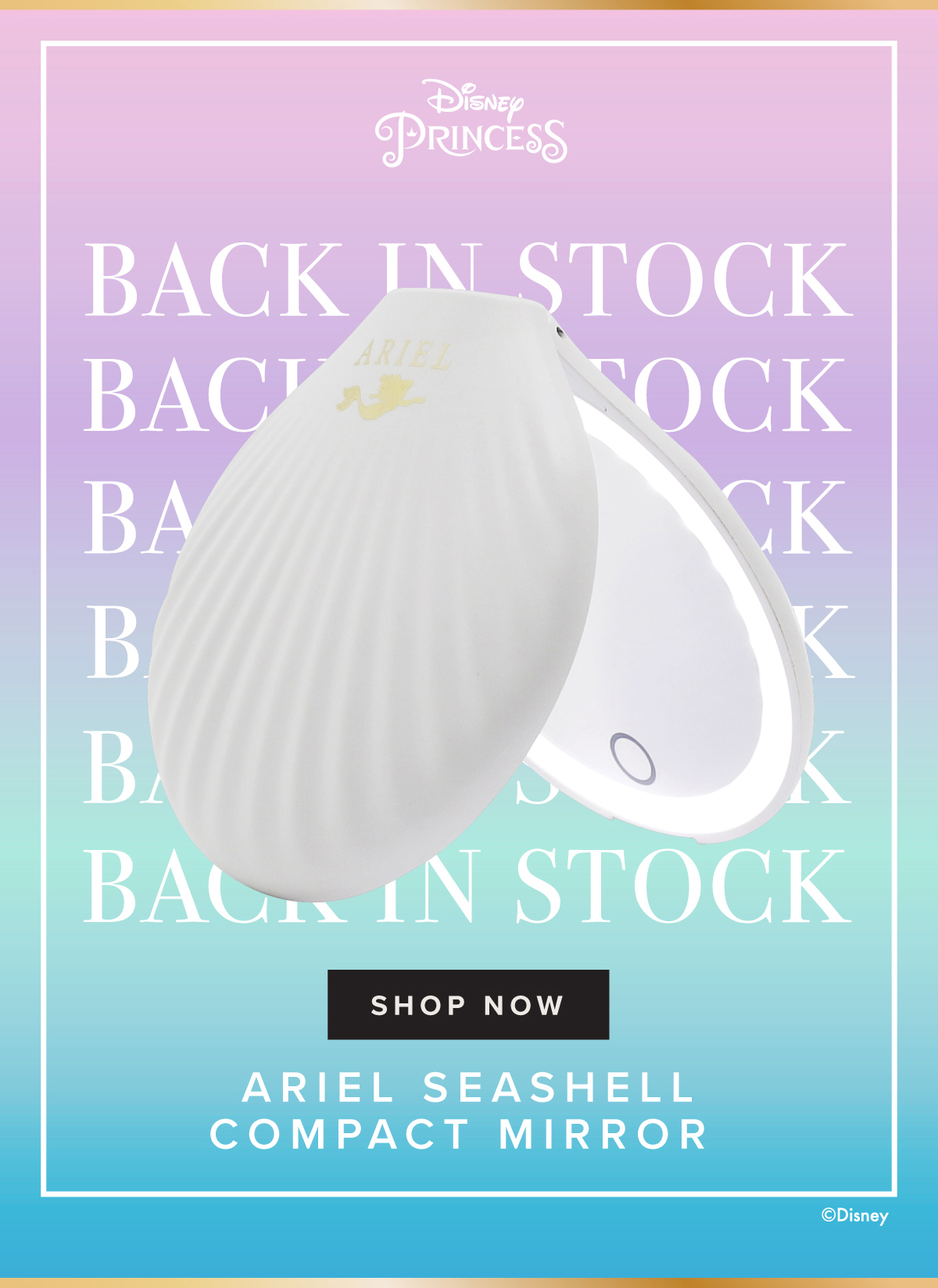 Impressions Vanity: Ariel Seashell Compact is FINALLY Back in Stock! 🚨 ...