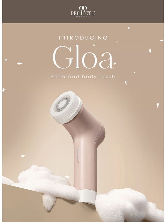 Project E Beauty: 🎁 Introducing GLOA - Face and body brush | Milled