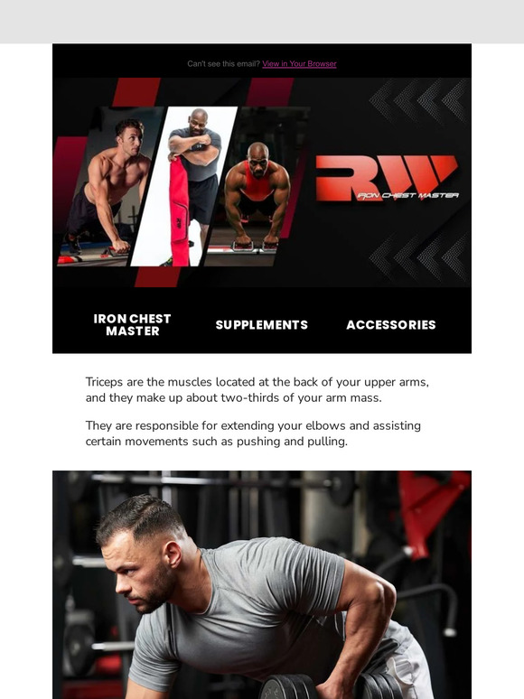 Iron Chest Master: Increase Your Upper Body Power: Don't Forget The ...