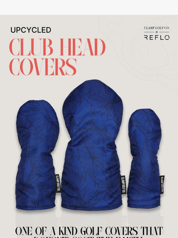Reflo: Psst.. Have you seen our repurposed club head covers? | Milled