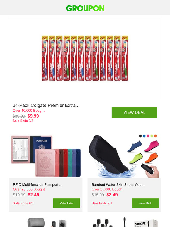 Groupon: 24-Pack Colgate Premier Extra... | RFID Multi-function ...