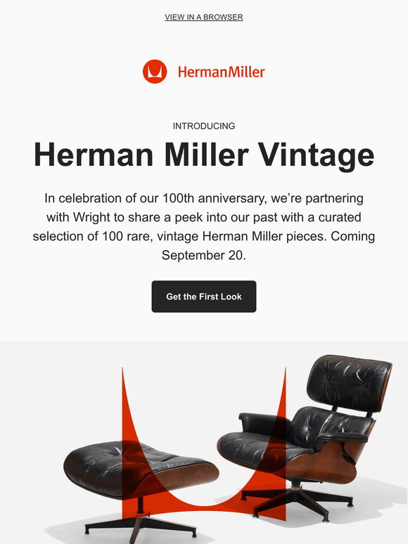 Herman Miller: Introducing Herman Miller Vintage | Milled