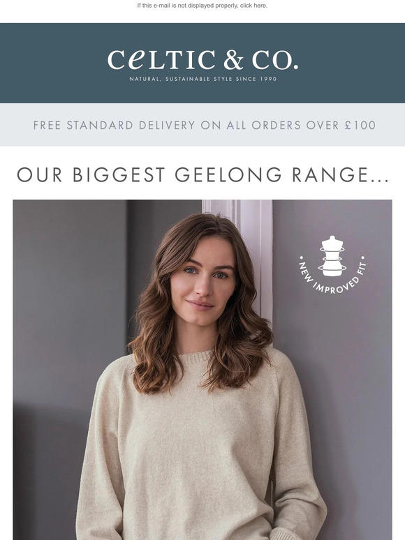 The Celtic Sheepskin Co: New shapes, new colours, in 100% Geelong wool ...