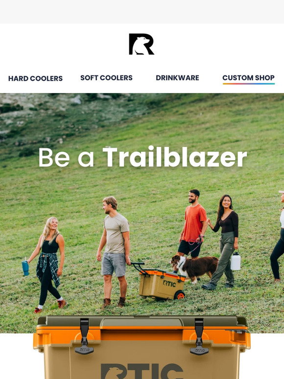 RTIC: The Ultra-Light Wheeled Cooler, Now in Trailblazer | Milled