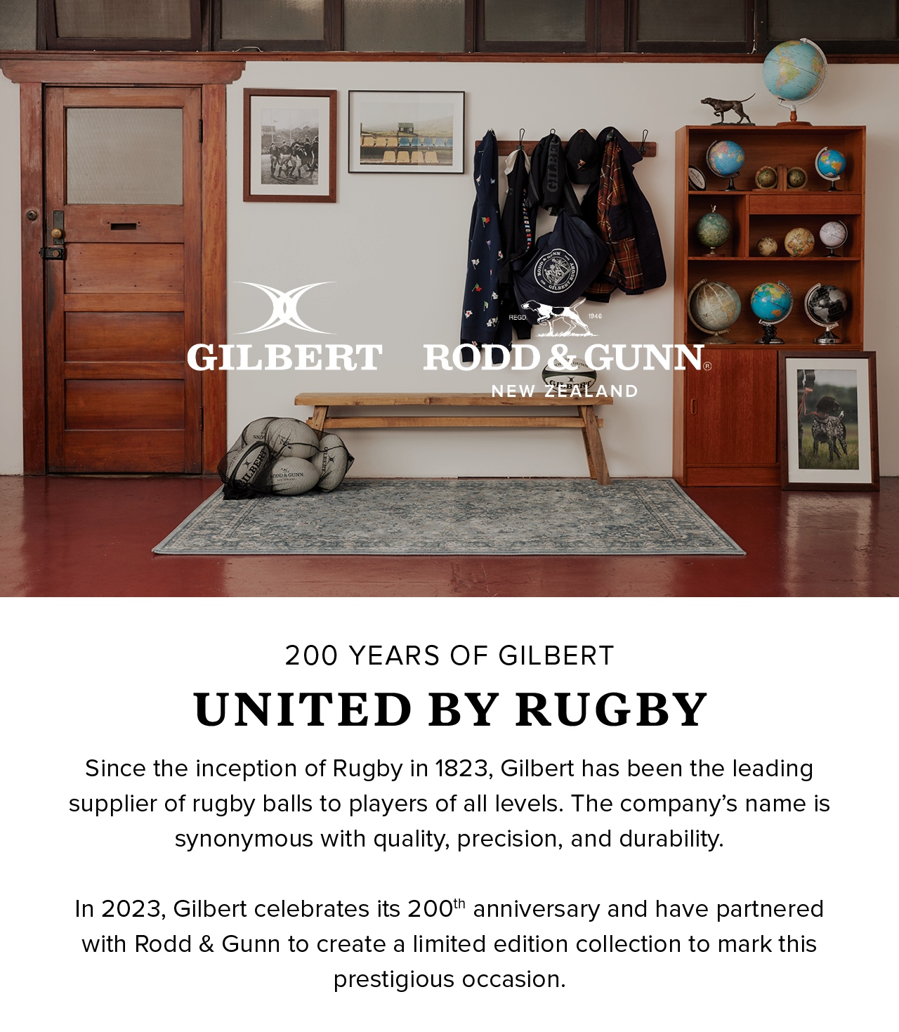 Rodd & Gunn: NEW Gilbert Collection | Milled