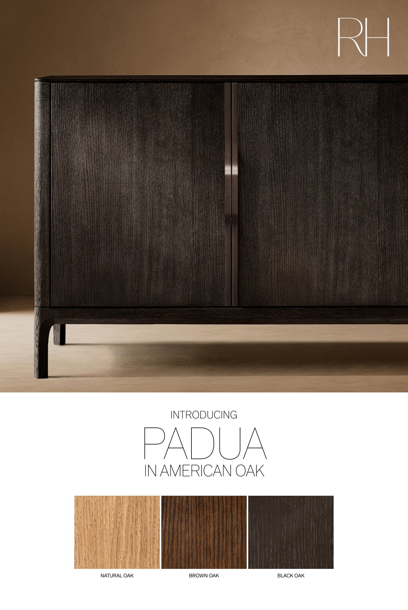 Restoration Hardware: Introducing the Padua Collection in American Oak ...