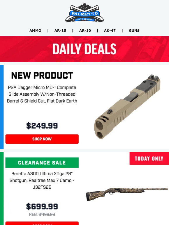 Palmetto State Armory: Introducing The New PSA Dagger Micro MC-1 ...