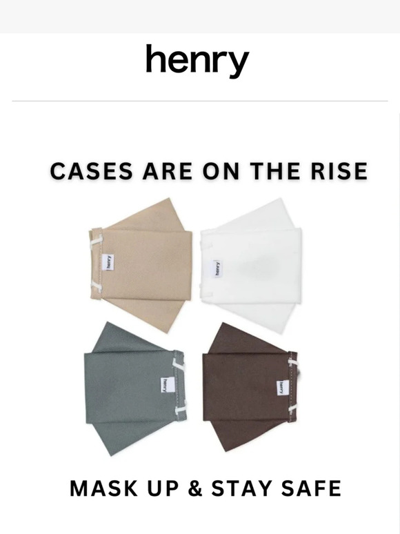 Henry Mask: Mask Up and Stay Safe! | Milled