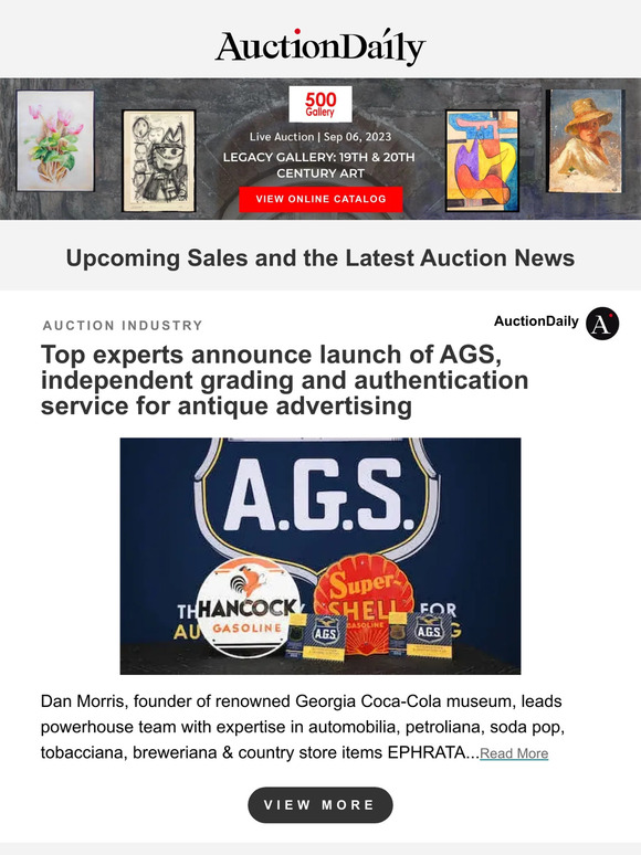 Auction Daily: Top experts announce launch of AGS, independent grading ...