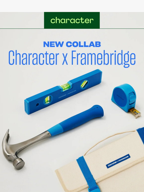 Character: Meet the Character x Framebridge Tool Set | Milled