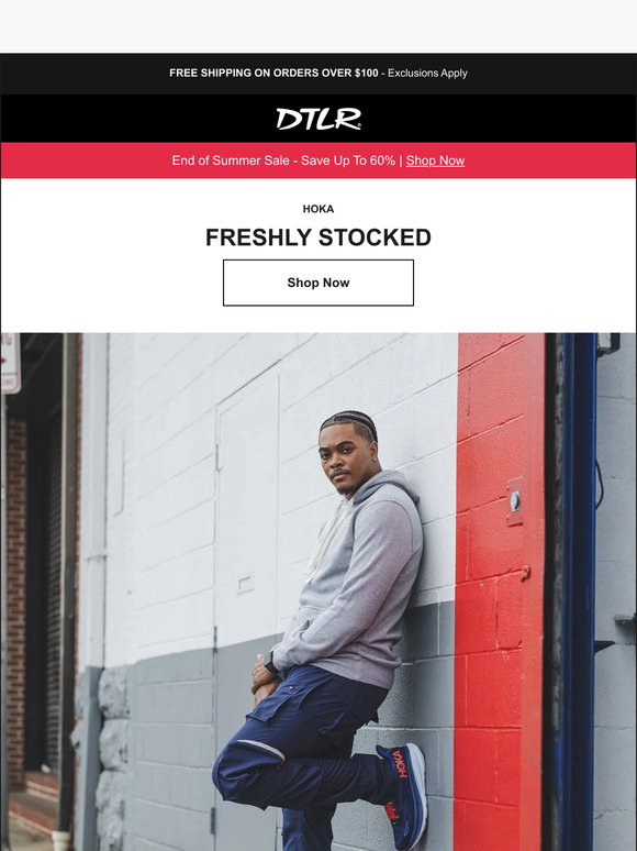 DTLR: Refresh Your Look with New HOKA Arrivals | Milled