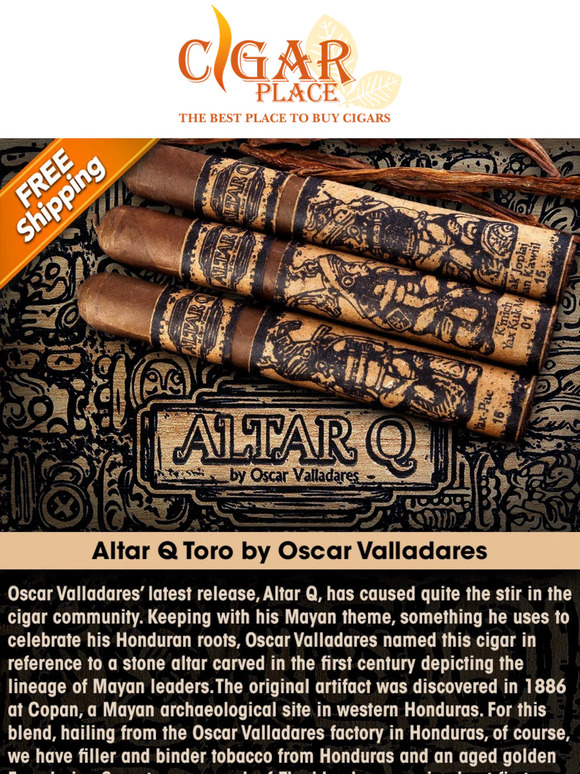 Cigar Place: Witness the NEW Altar Q! A distinctive Honduran puro from ...