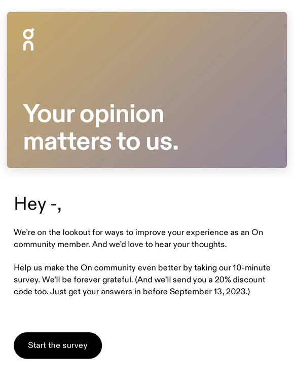 On Running: ☁️ Hey, can we pick your brain? | Milled