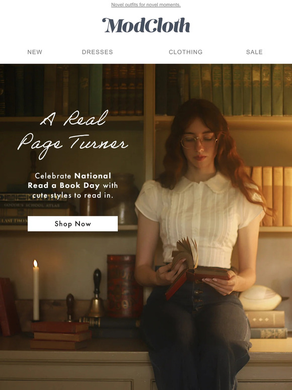 Modcloth: Head in the Books 📖 Heart in the Looks | Milled