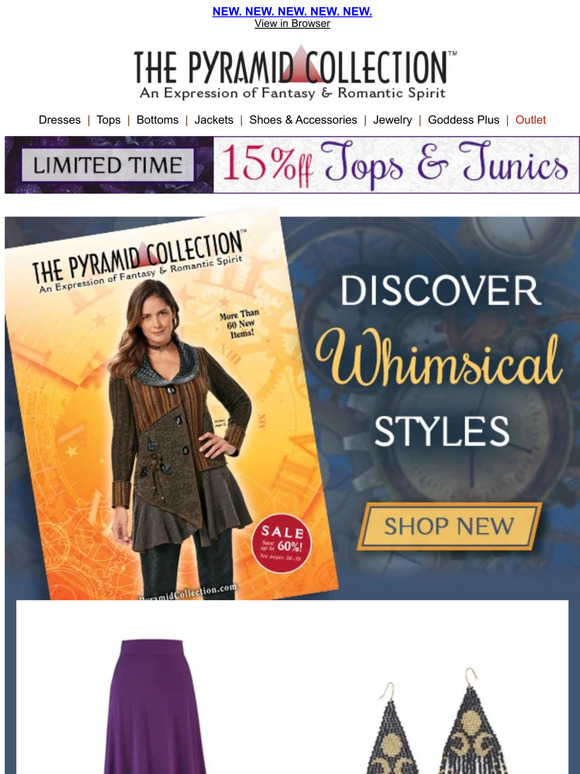 Pyramid Collection: New Catalog. New Arrivals. New Romance. Shop Now ...