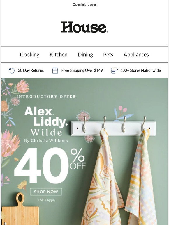 House: NEW: Alex Liddy® Wilde Collection 🎉 40% off | Milled