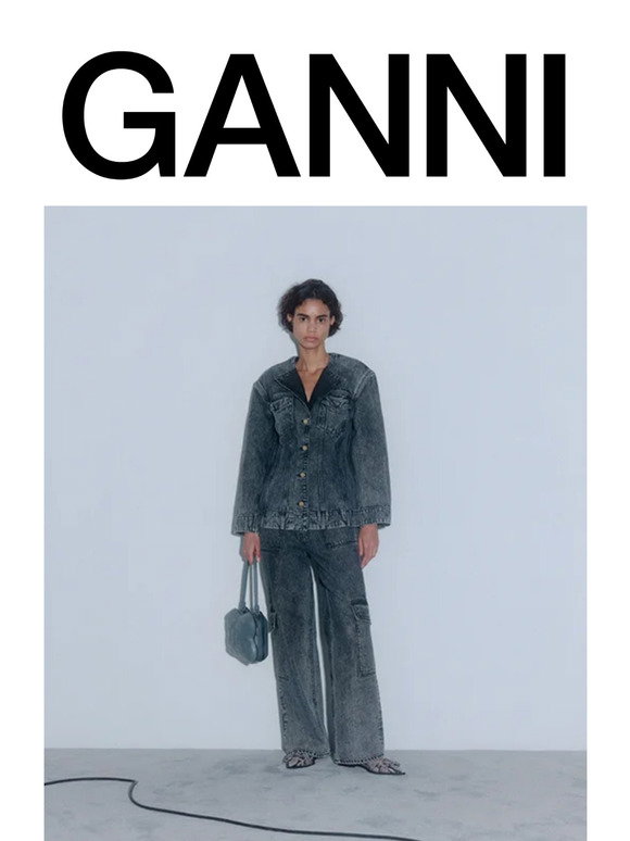 Ganni: OUR ICONIC DENIM SUIT IS BACK 🥵 | Milled