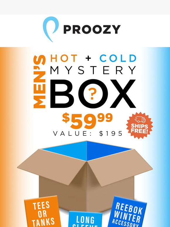 Proozy: Unveil the Mystery - New Men's Mystery Box! 📦 | Milled