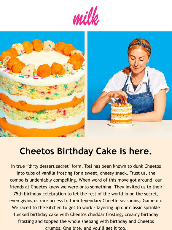 Milk Bar: Cheetos x Milk Bar | Milled