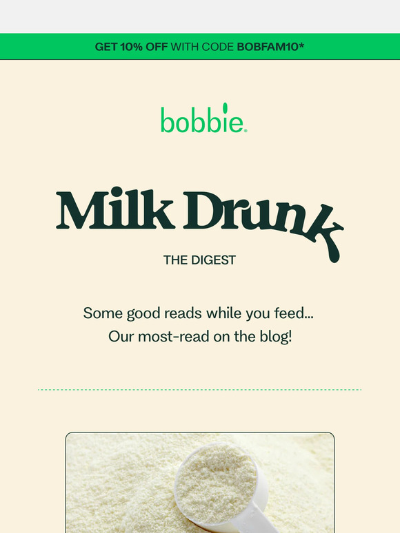 Bobbie: 10 things to know about baby formula ingredients. | Milled