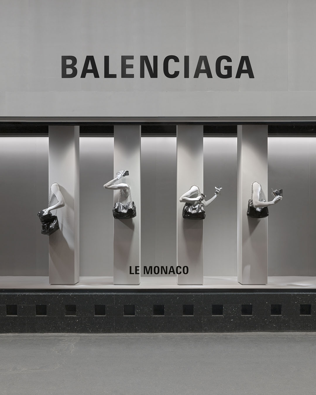 Balenciaga: Monaco Bag Installations | Milled