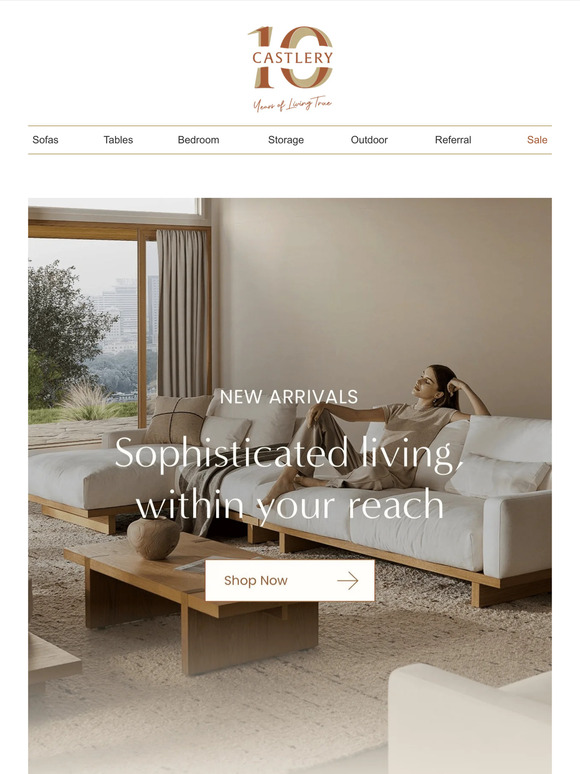 Castlery: Take a closer look at our new arrivals. | Milled