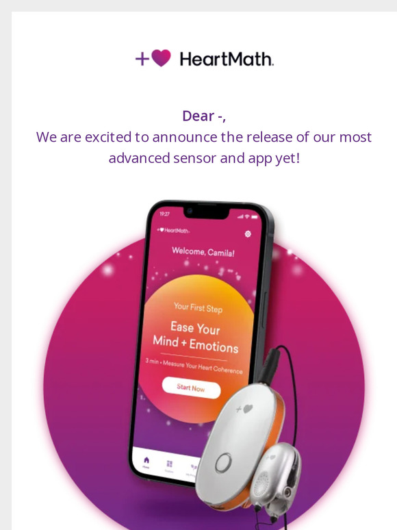 HeartMath: Introducing Our Most Advanced Sensor and App | Milled