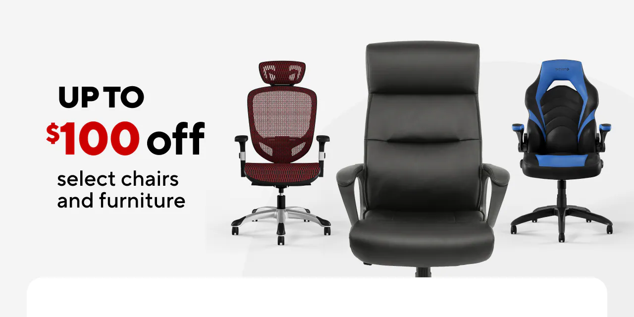 Staples: Save up to $100 off select chairs and furniture. | Milled