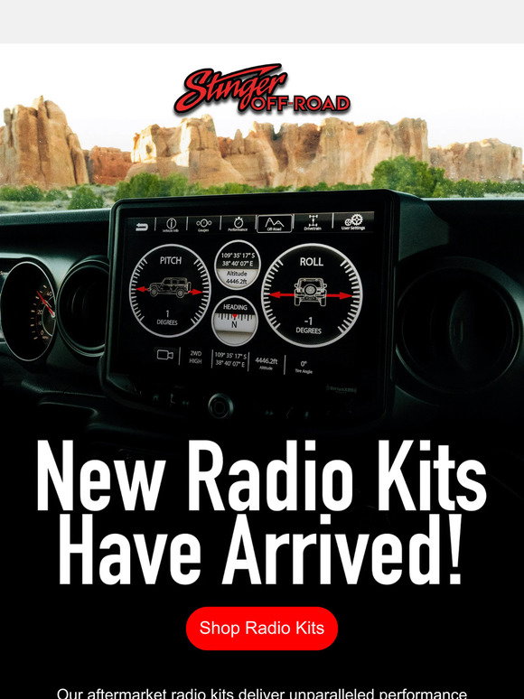 Stinger Off-Road: Discover Our Exciting New Radio Kits! 📣 | Milled