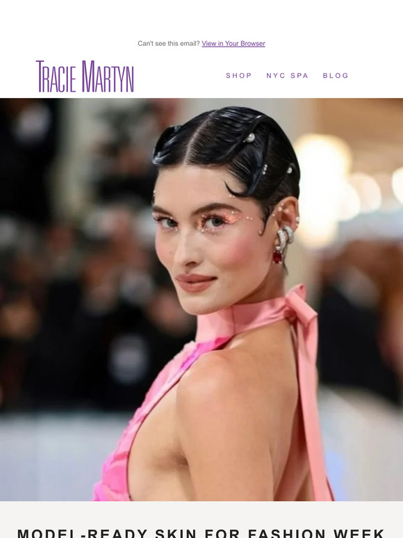 Tracie Martyn: What's the secret to model-ready skin? ⭐️ | Milled