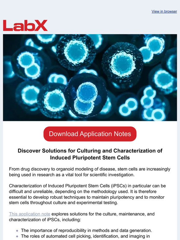 LabX: This application note: The importance of reproducibility in ...