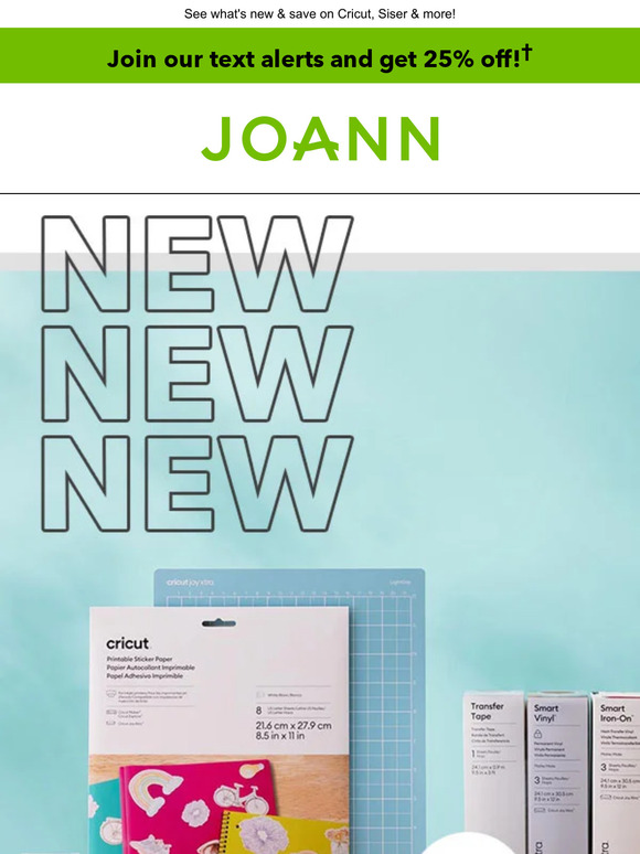 Jo-Ann Fabric and Craft Store: The NEW Cricut Joy Xtra is HERE! | Milled