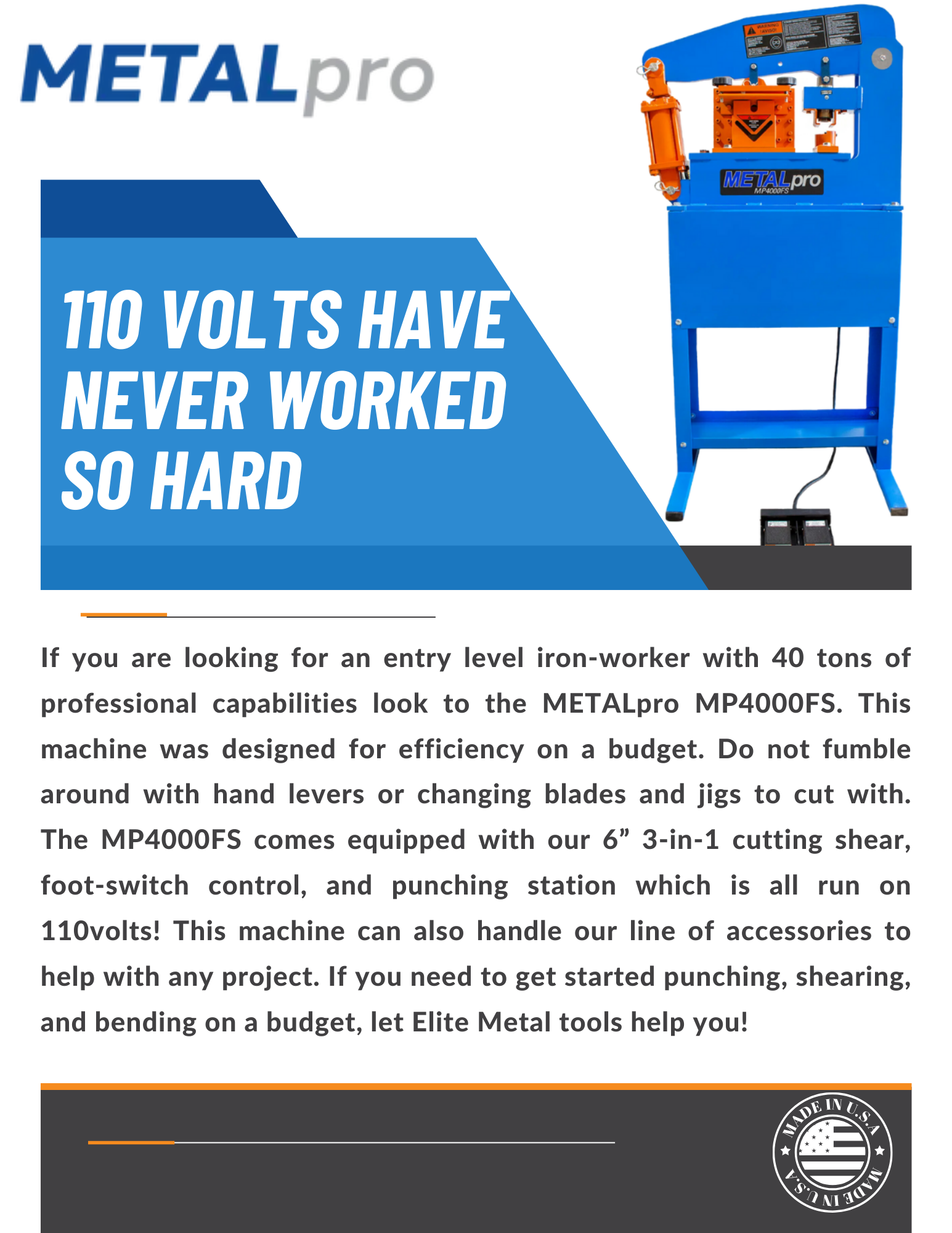 Elite Metal Tools: Get to Know Metalpro | Milled