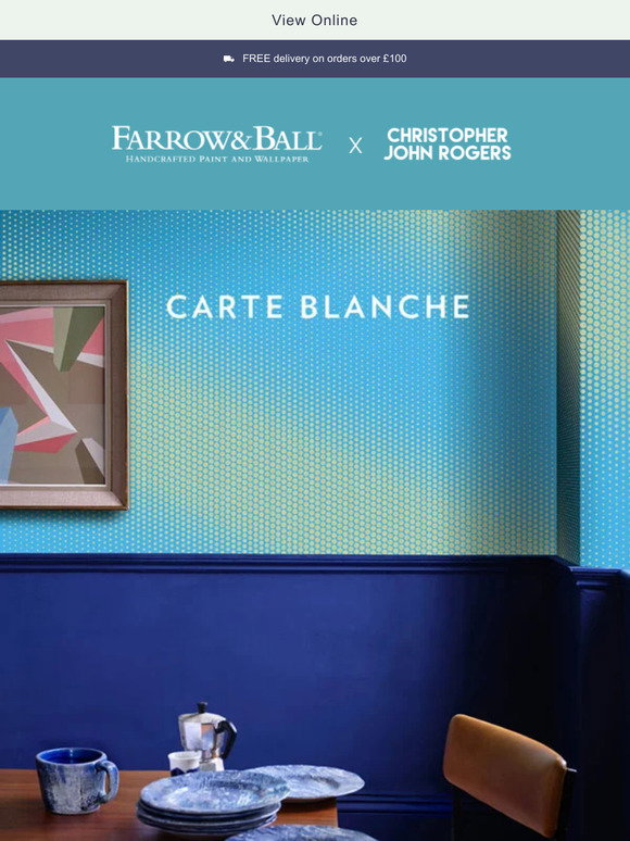 Farrow & Ball: New colours and wallpapers available now! | Milled