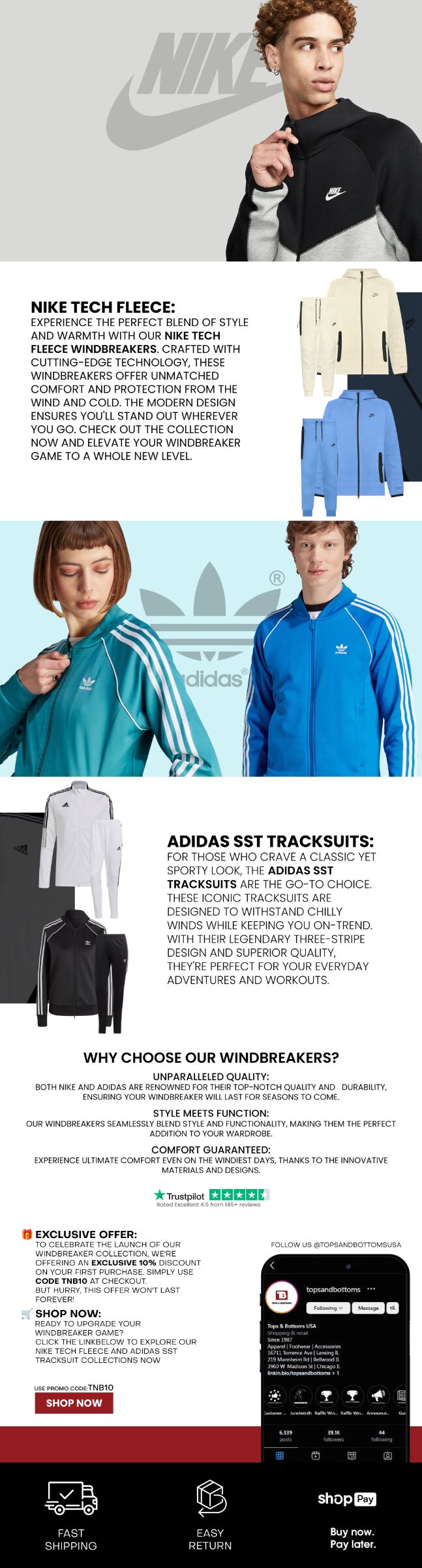 Tops and Bottoms: Introducing the Ultimate Windbreaker Collection: Nike ...